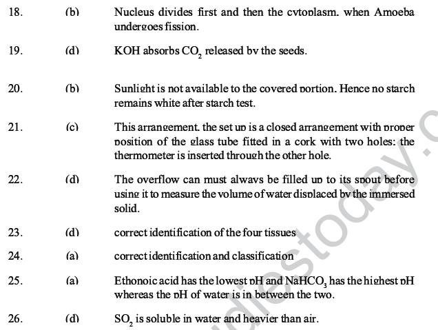 CBSE Class 10 Science MCQs Set 3 with Answers CBSE Class 10 Science MCQs Set 3 with Answers